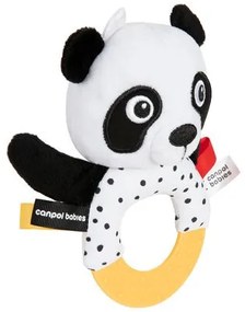 Canpol Babies Senzorická hračka PANDA s kousátkem a chrastítkem BabiesBoo