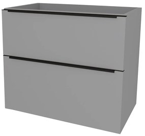 Mereo Mereo, Mailo, koupelnová skříňka 61 cm, černé madlo, Multidecor, CN590SBSEDA