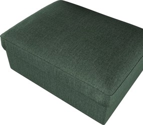 Potah na podnožku Kivik barva zelená látka pletený vzor