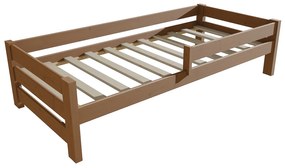 Vomaks Dětská postel se zábranou VMK013D KIDS Rozměr: 90 x 180 cm, Barva: barva šedá