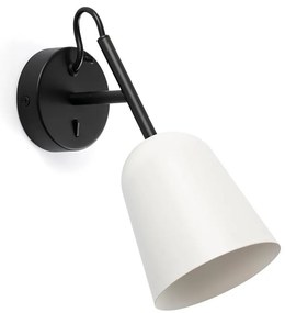 FARO 28258 - Nástěnná lampa STUDIO 1xE14/8W/230V bílá/černá