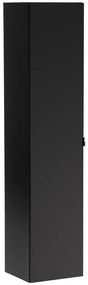 COMAD Vysoká závěsná skříňka - SANTA FE 80-01 black, matná černá