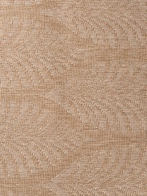 NORTHRUGS, Kusový koberec Duet Liora 106247 Beige/White kruh - na ven i na doma, 160x160 (průměr) kruh, béžová, chodba / předsíň