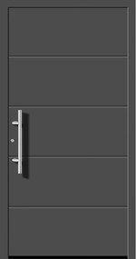 Splendoor Hliníkové vchodové dveře Moderno M470/P, antracitová metalíza, 110 L