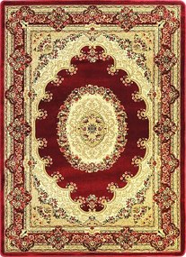 Kusový koberec Adora 5547 red Varianta: 280x370 cm