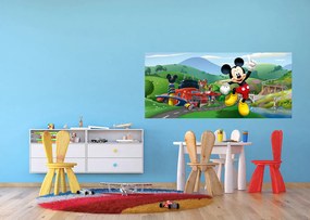 Dětská vliesová fototapeta na zed' Mickey Mouse, Disney | 202 x 90 cm | DFTDNH 5375