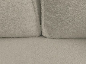 Rozkládací oboustranná sedací souprava do L SMART BOUCLE 232x143 cm, šedobéžová