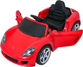 Elektrické autíčko Porsche 911 Carrera červené