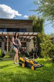 Riwall PRO RALM 3820 akumulátorová travní sekačka 20 V (bez baterie a nabíječky)
