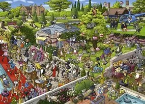 HEYE Puzzle Kočičí párty / 1000 dílků / 70 × 50 cm