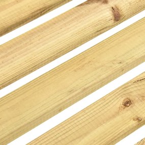 Zahradní lavice 120 cm impregnované borové dřevo 315393