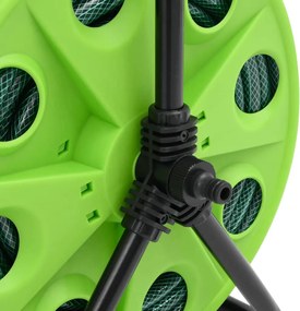 Volně stojící zelený hadicový naviják s 20m hadicí PVC 3281514