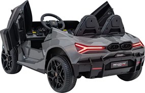 Elektrické autíčko Lamborghini Revuelto XL šedé