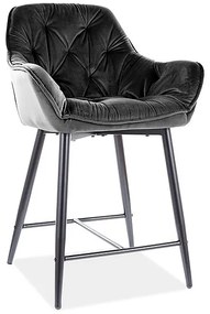 Barová židle Champlain (černá). 1050263