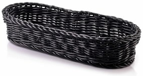 Košík na příbor Sino Black, 27x6x11 cm