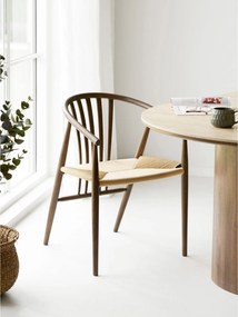 House Nordic Jídelní židle AGUSTIN tmavě hnědá 1001464