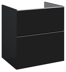 Elita Look, skříňka pro umyvadlo na pultovou desku 60x45x64 cm 2S PDW, černá matná, ELT-168110
