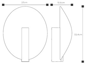Lucide 27818/09/30 -LED Venkovní nástěnné svítidlo LAREDO LED/9W/230V IP54 černá