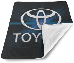 Sablio Deka pro miminko Toyota Blue Glow - 80x100 cm