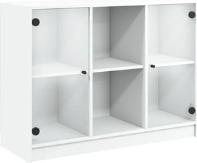 Příborník bílý 102 x 37 x 75,5 cm kompozitní dřevo 3295871