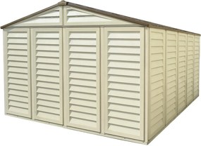 DURAMAX Zahradní domek Duramax WoodBridge Plus 13m2 + podlahová konstrukce (model 40234 -10x13´)