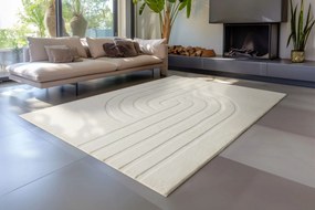 Obsession, Kusový koberec Zen Deluxe 700 Cream, 80x150, béžová, ložnice