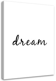 Gario Obraz na plátně Letterpress dream Rozměry: 40 x 60 cm