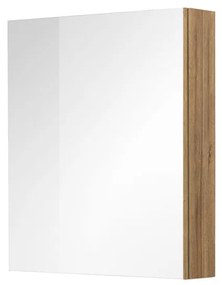 Mereo Aira, Mailo, Opto, Vigo koupelnová galerka 60 cm, zrcadlová skříňka, dub Riviera CN715GR
