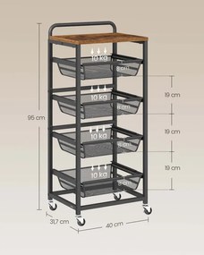 Servírovací stolek LRC041K01