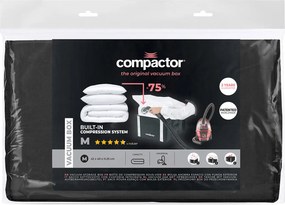 Compactor 3D Black Edition M 125 L vakuový úložný box s pouzdrem - 42 x 40 x 25 cm