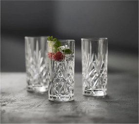 Křišťálové sklenice v sadě 6 ks na koktejly 360 ml Melodia – Lyngby Glas