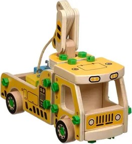 Lucy  Leo Autojeřáb konstrukční set / od 3 let