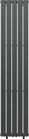 Mexen Boston, topné těleso 1800x376 mm, 740 W, antracitová, W213-1800-376-01-66