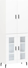 Skříň highboard bílá 69,5 x 34 x 180 cm kompozitní dřevo 3195747