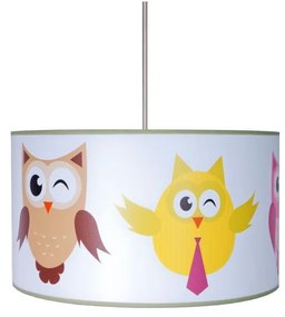 LAMPDAR Dětský lustr OWLS 1xE27/60W/230V SA0255