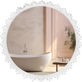 Rea Zrcadlo ⌀60 cm s LED osvětlením HOM-06913