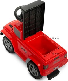 Toyz JEEP RUBICON ČERVENÝ