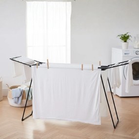 Teleskopický sušák na prádlo s výklopnými rameny, 200-260 cm, SVARTO
