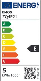 EMOS LED žárovka 4,2W E27 Barva světla: Teplá bílá ZQ4E21