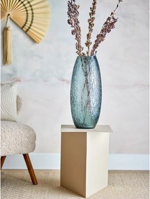Šedá skleněná ručně vyrobená váza (výška 50 cm) Brock – Bloomingville