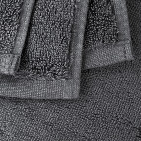 Ručníky a osušky COMFORT DI CASA NUO - tmavě šedá Velikost: ručník 50 x 100