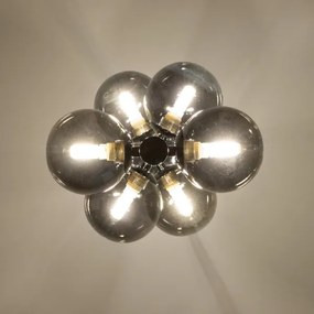 Brilagi - LED Lustr na lanku MILLA 6xG9/3W/230V lesklý chrom/kouřová