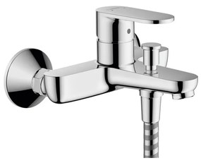 Hansgrohe Vernis Blend - Páková vanová baterie nástěnná se 2 velikostmi průtoku, chrom 71454000