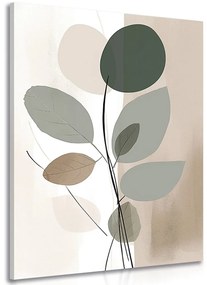 Obraz abstraktní botanické tvary No1 Varianta: 60x90