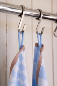 Nástěnný věšák nerezový v matně stříbrné barvě 70 cm Hang-It – Mette Ditmer Denmark