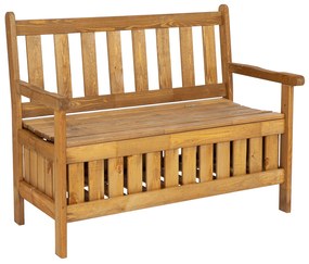 Drewmax MO227 - zahradní lavice s úložným prostorem, 115x90cm