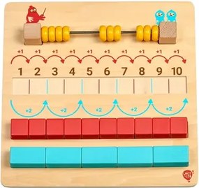 Lucy  Leo Moje první matematická hra dřevěná herní sada / od 3 let