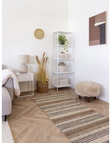 House Nordic Pouf INVERNESS světle hnědý