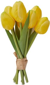 Butlers FLORISTA Svazek mini tulipánů 7 ks 16 cm - žlutá