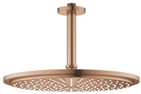 Grohe Rainshower Cosmopolitan 310 - Hlavová sprcha stropní set 142 mm, 1 proud, broušený Warm Sunset 26067DL0